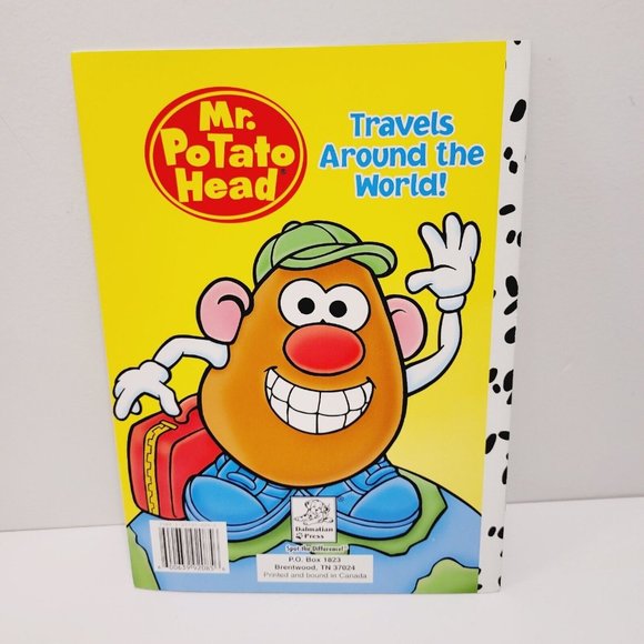 Other | Vtg 1999 Mr Potato Head Travels Around The World Sticker Story ...